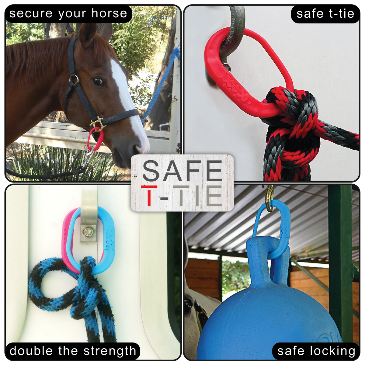 Safe-T-Tie – Safer Horse Tying Solution for Trailers & Barns | SafeTech ...
